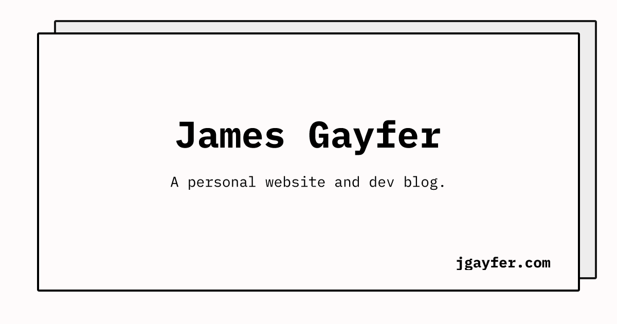 James Gayfer